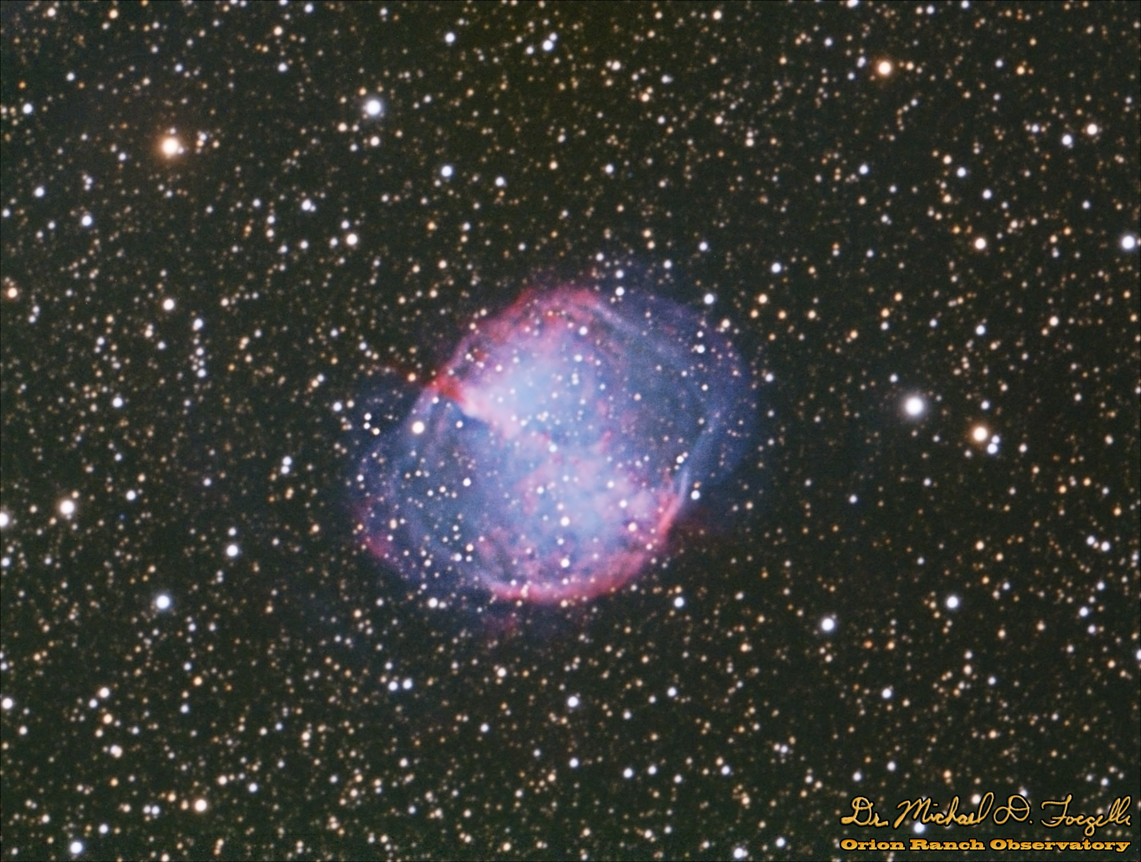 M27 - The Dumbbell Nebula - 141015